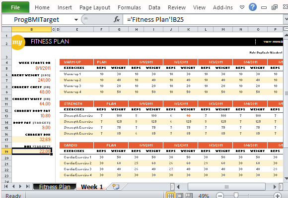Know Your Weekly Progress