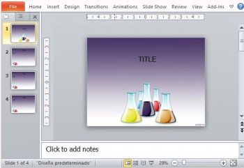 PowerPoint Templates With Test Tube Shapes