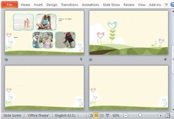 PowerPoint Photo Album Template