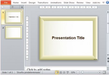 Free Picture Frame Templates for PowerPoint