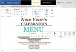 Event Menu Maker Template for Word