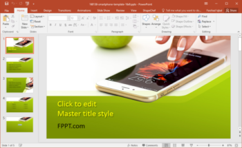 Free Smartphone PowerPoint Templates