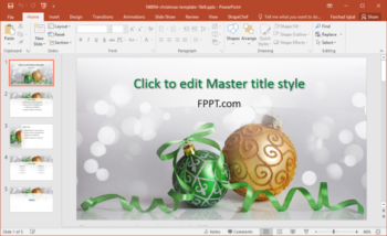 Free Christmas PowerPoint Templates