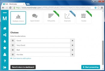 Mentimeter: Free Online Voting System for Presentations