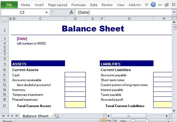 Free Financial Report Templates For Excel