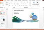 Project Progress Report PowerPoint Template