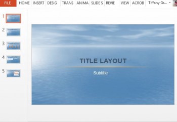 Free Ocean PowerPoint Template