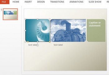 Free Caption PowerPoint Template