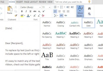 How to Create Personal Letterhead Using MS Word