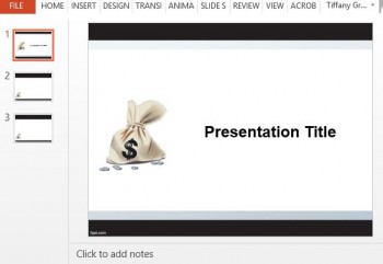Free Money PowerPoint Templates