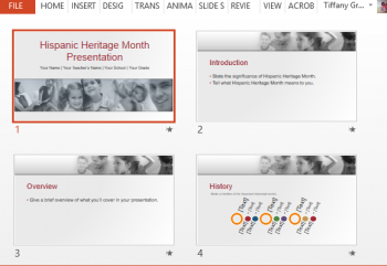 Hispanic Heritage Month PowerPoint Template