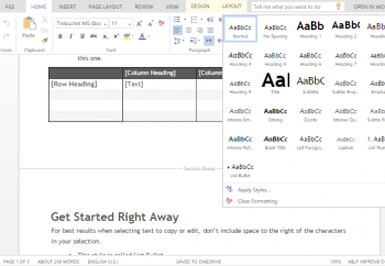 Group Thesis Word Template