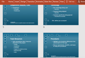 Project Plan Maker PowerPoint Template