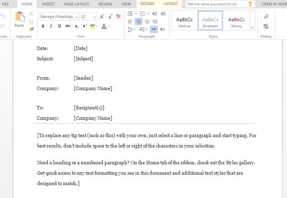 How To Make A Confidential Memo In Word