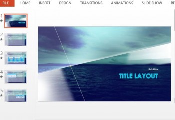 Reference Point PowerPoint Template